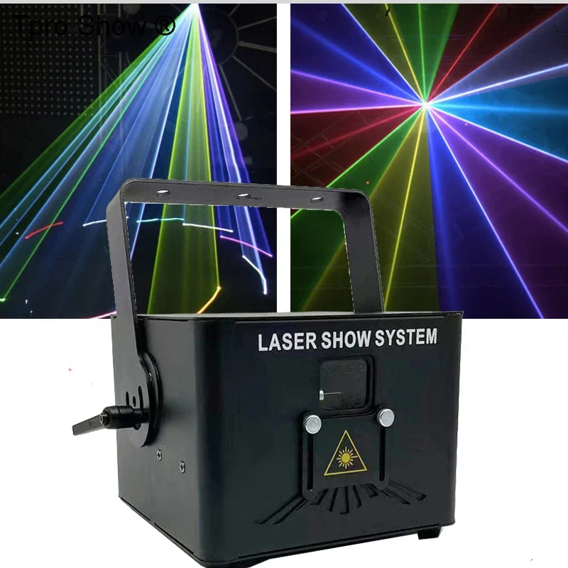 1W-2W-RGB-Laser-Animation-Beam-Scanner-Stage-Lazer-Light-Projector ...