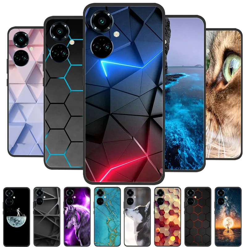 For-Tecno-Camon-19-Neo-Camon19-Case-Soft-TPU-Matte-Camera-Protective ...