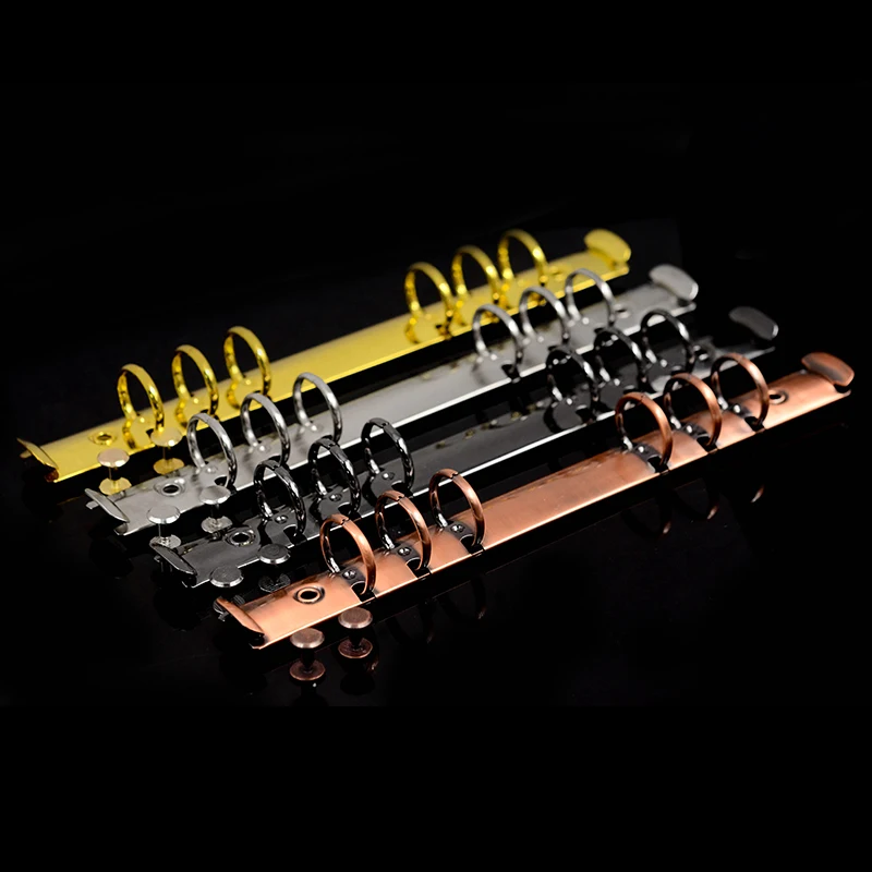 Black-25mm-10-Pieces-DIY-Clips-Mechanical-6-4-9-Ring-Binder-Mechanism ...