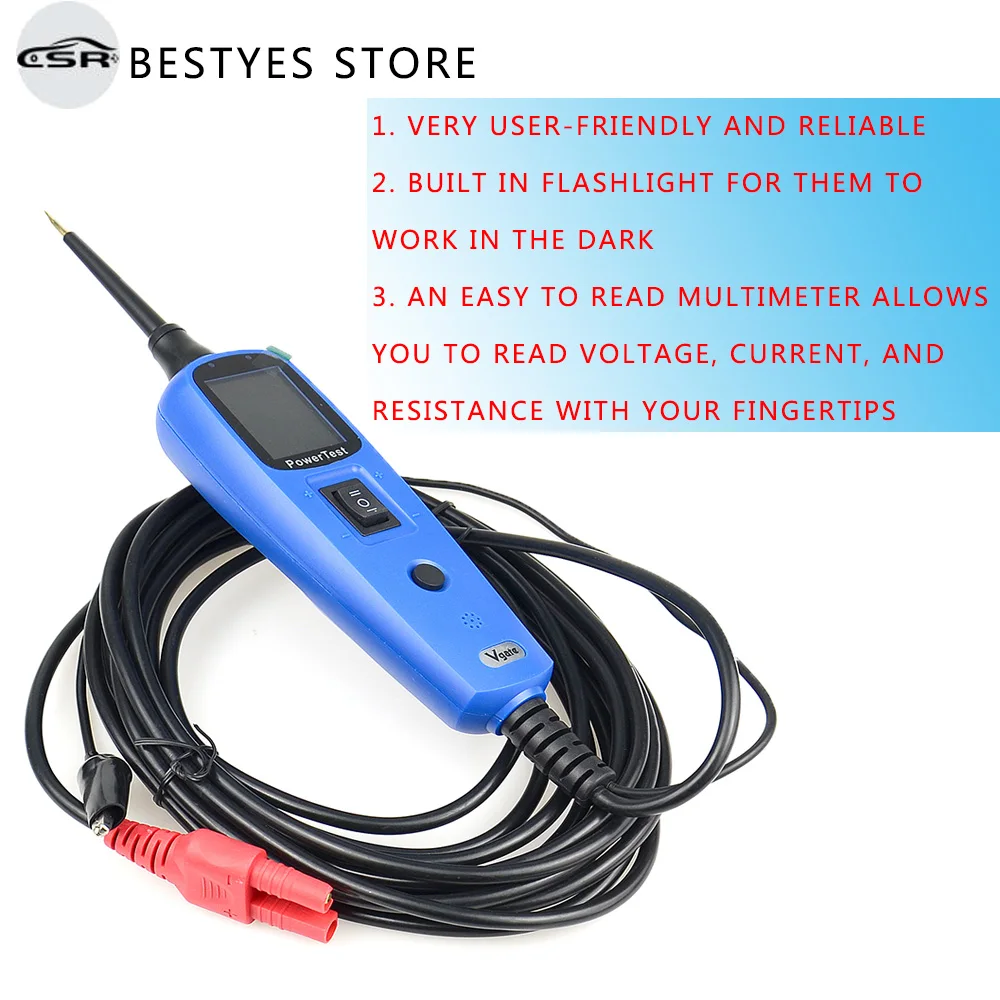 Power-Test-PT150-Probe-Functional-Circuit-Tester-Electrical-System ...