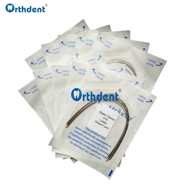 Orthdent 10 Packs Dental Arch Wires Orthodontic Super Elastic NITI ...