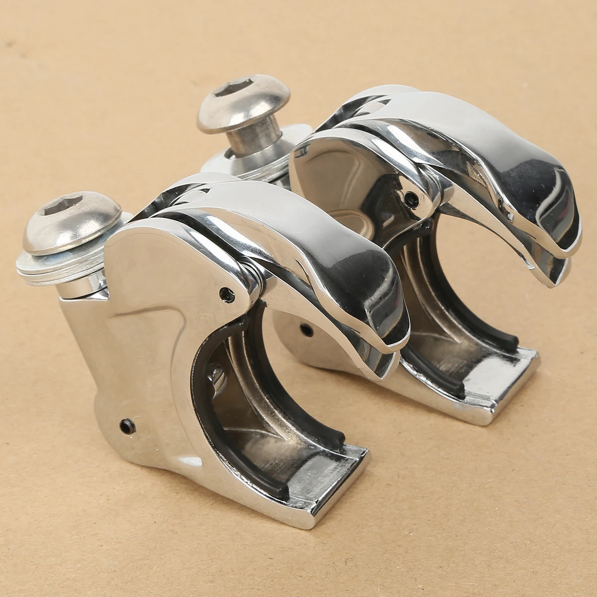 Motorcycle 41mm Forks Windshield Windscreen Clamp For Harley Dyna Wide ...