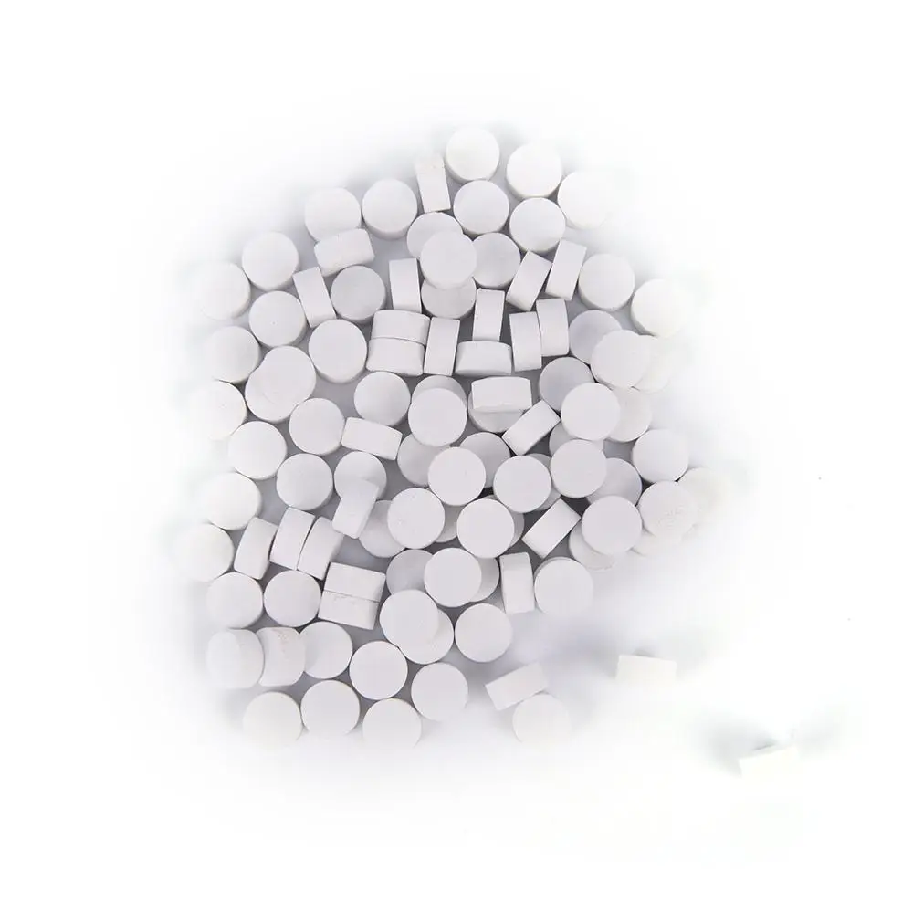 50-100-200-500-1000PCS-10mm-White-Wood-Disc-Wooden-Game-Token-Pawn ...