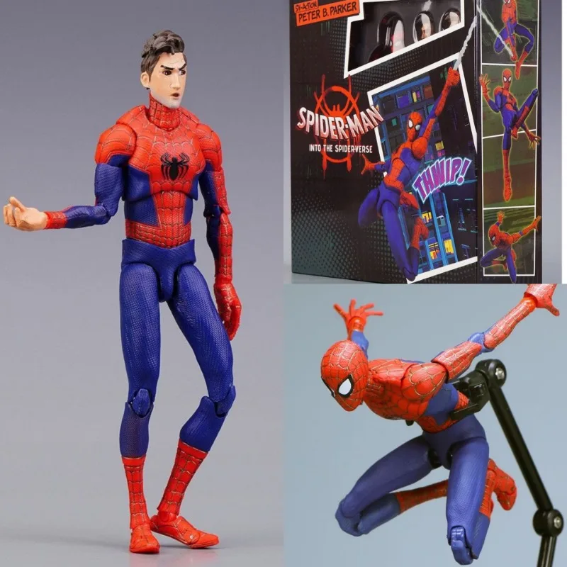 Toy-Movable-Action-Figure-de-Peter-Parker-Anime-Marvel-Modelo-Colecion ...