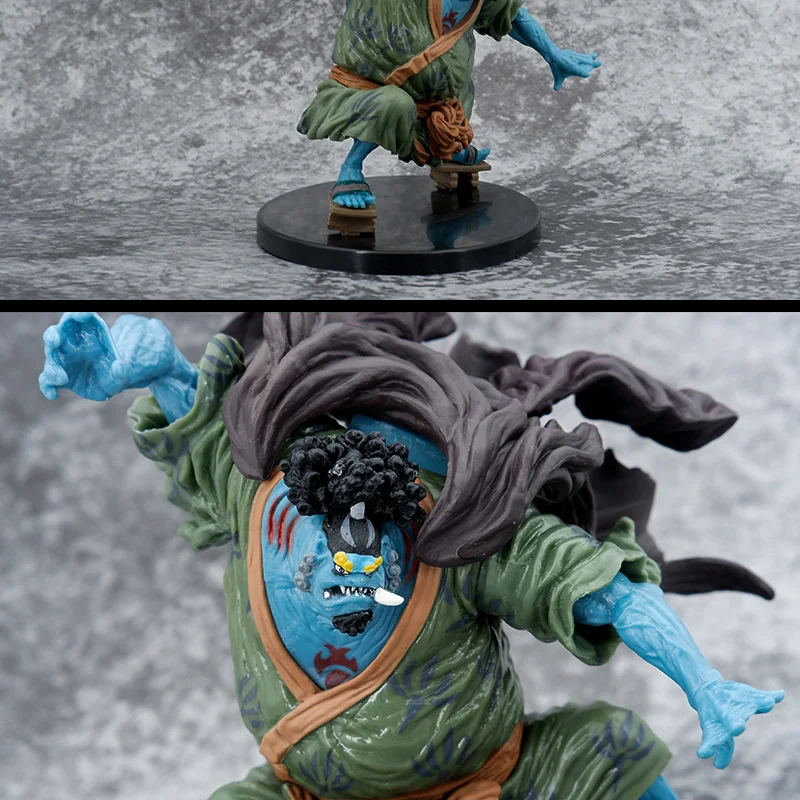 One Piece Action Figure Jinbe Model 18cm PVC TOP Battle GK | One piece ...