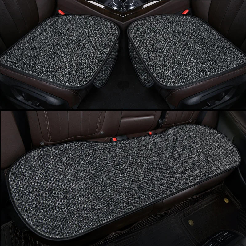 Funda-protectora-de-lino-para-asiento-de-coche-coj-n-trasero-y ...