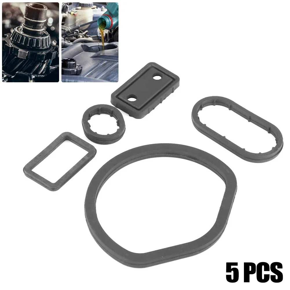 5pc-Oil-Filter-Housing-Seal-Kit-For-Mercedes-For-Benz-W163-W202-W208 ...