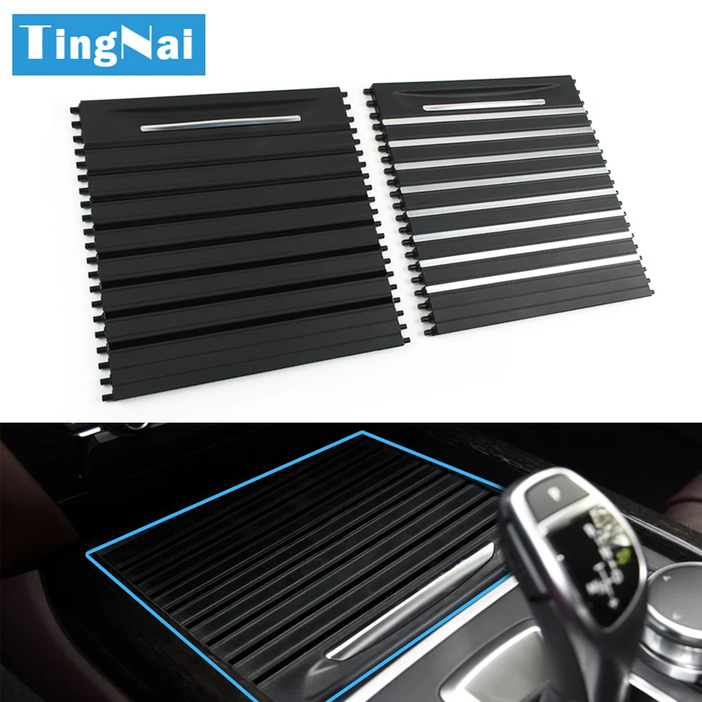 Interior-Car-Drink-Water-Cup-Holder-Trim-Curtain-Sliding-Roller-Blind ...