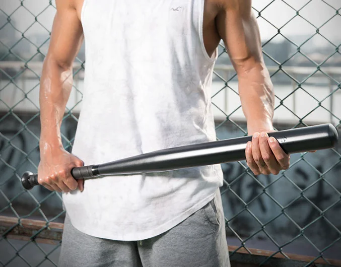 63cm-Baseball-Bat-Self-defense-Iron-Vehicle-Mounted-Weapon-Household ...