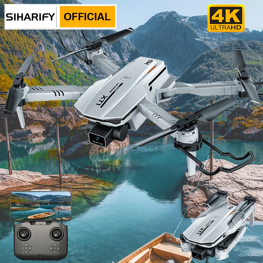 SIHARIFY-RC-Drone-with-3-Sided-Obstacle-Avoidance-4k-WIFI-Height-Hold ...