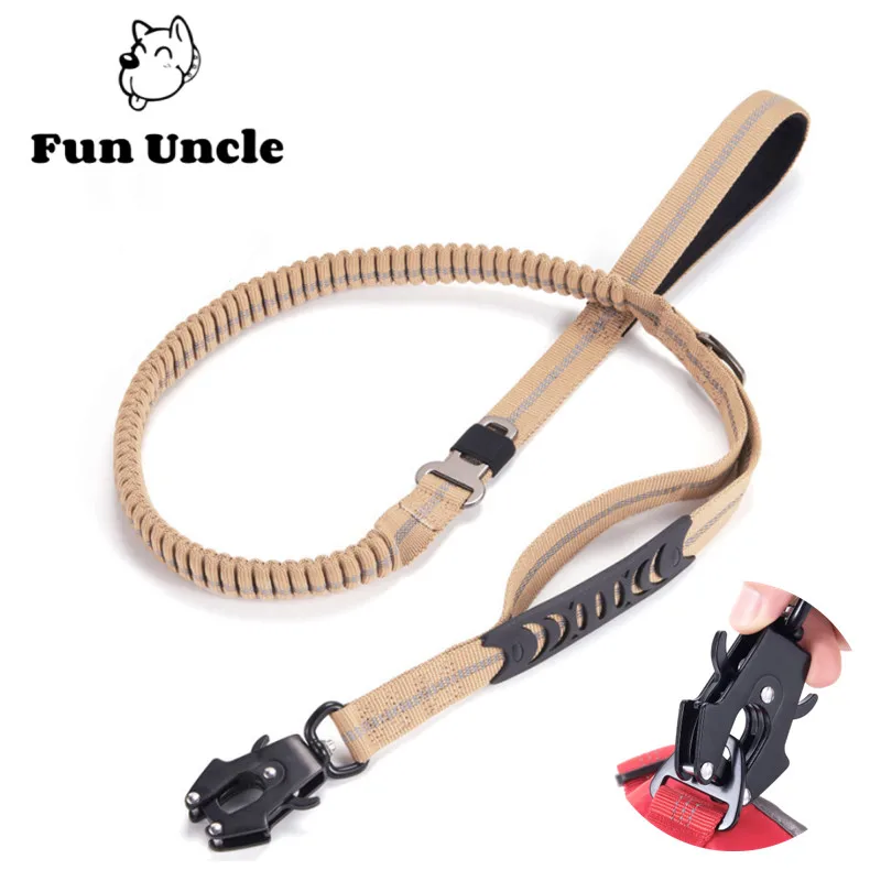 Trela de cachorro à prova de explosão 4 em 1 treinamento de absorção de ...