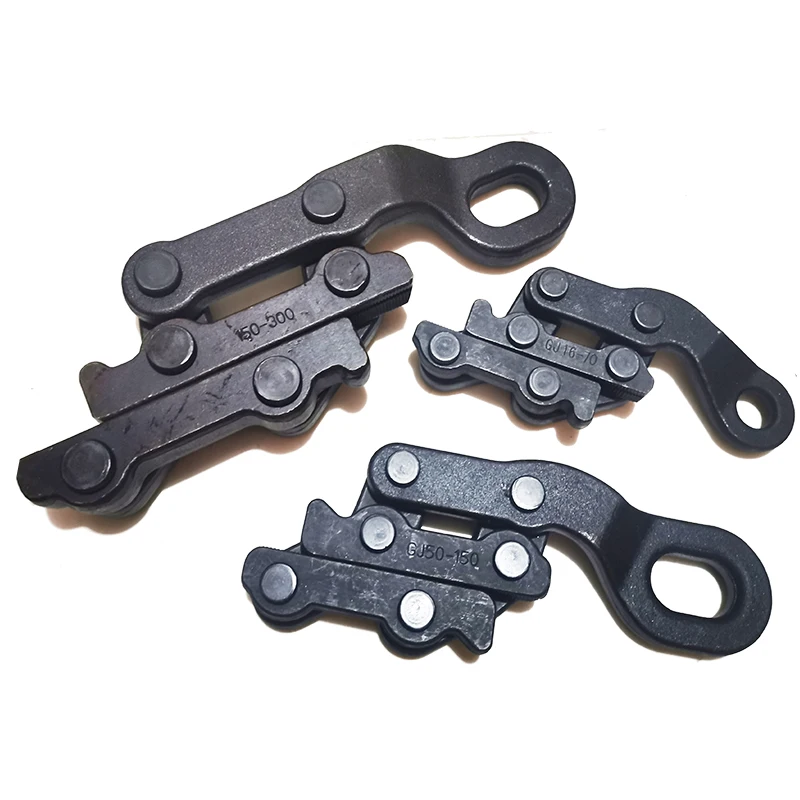 150 300 Germany style steel strand wire grip industrial grade steel ...