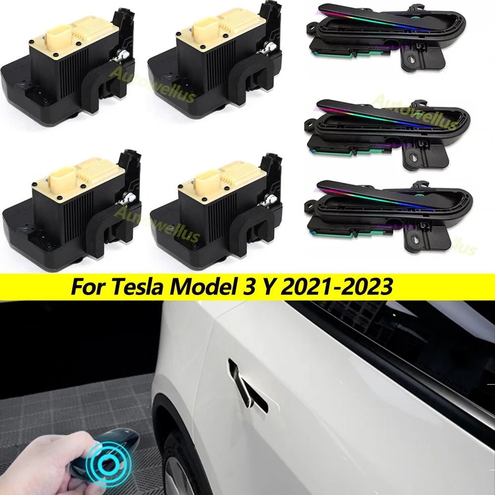 Electronic-Automatic-Suction-Auto-Presenting-Door-for-Tesla-Model-3 ...