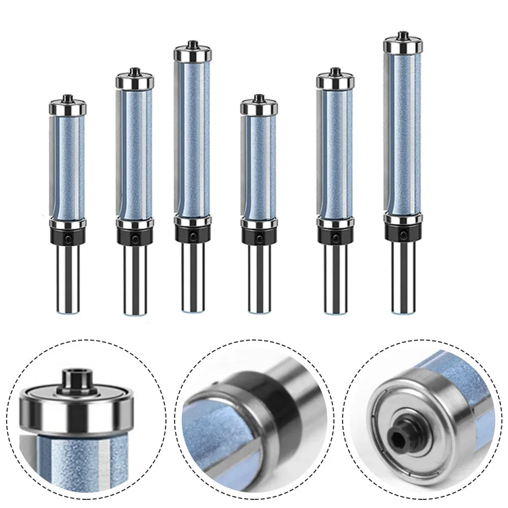 1-2-12mm-Shank-Flush-Trim-Bit-Router-Bit-With-Double-Bearing-Milling ...