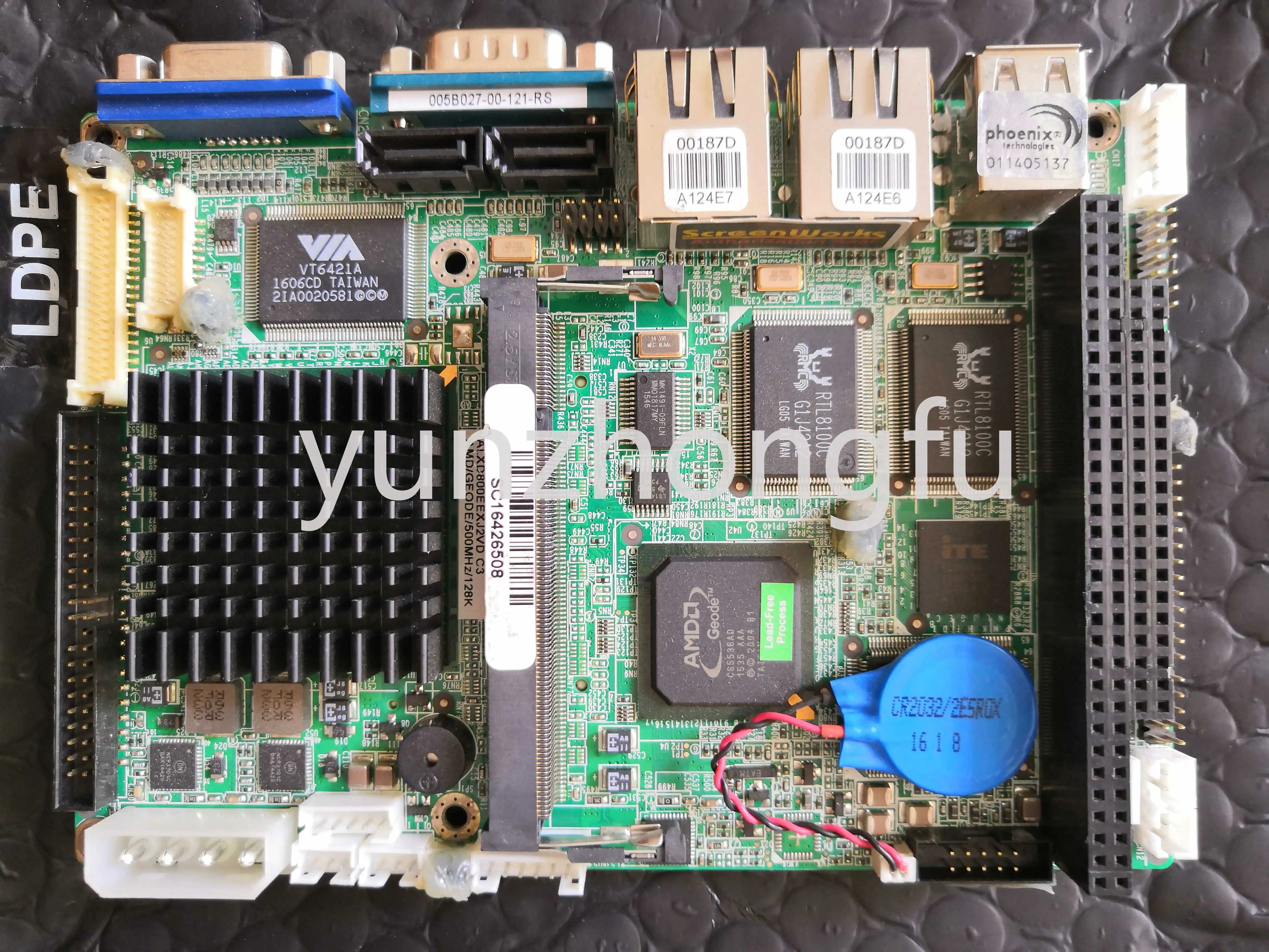 In Stock Original Wafer-lx-800-r12 Industrial Control Motherboard 3.5 ...