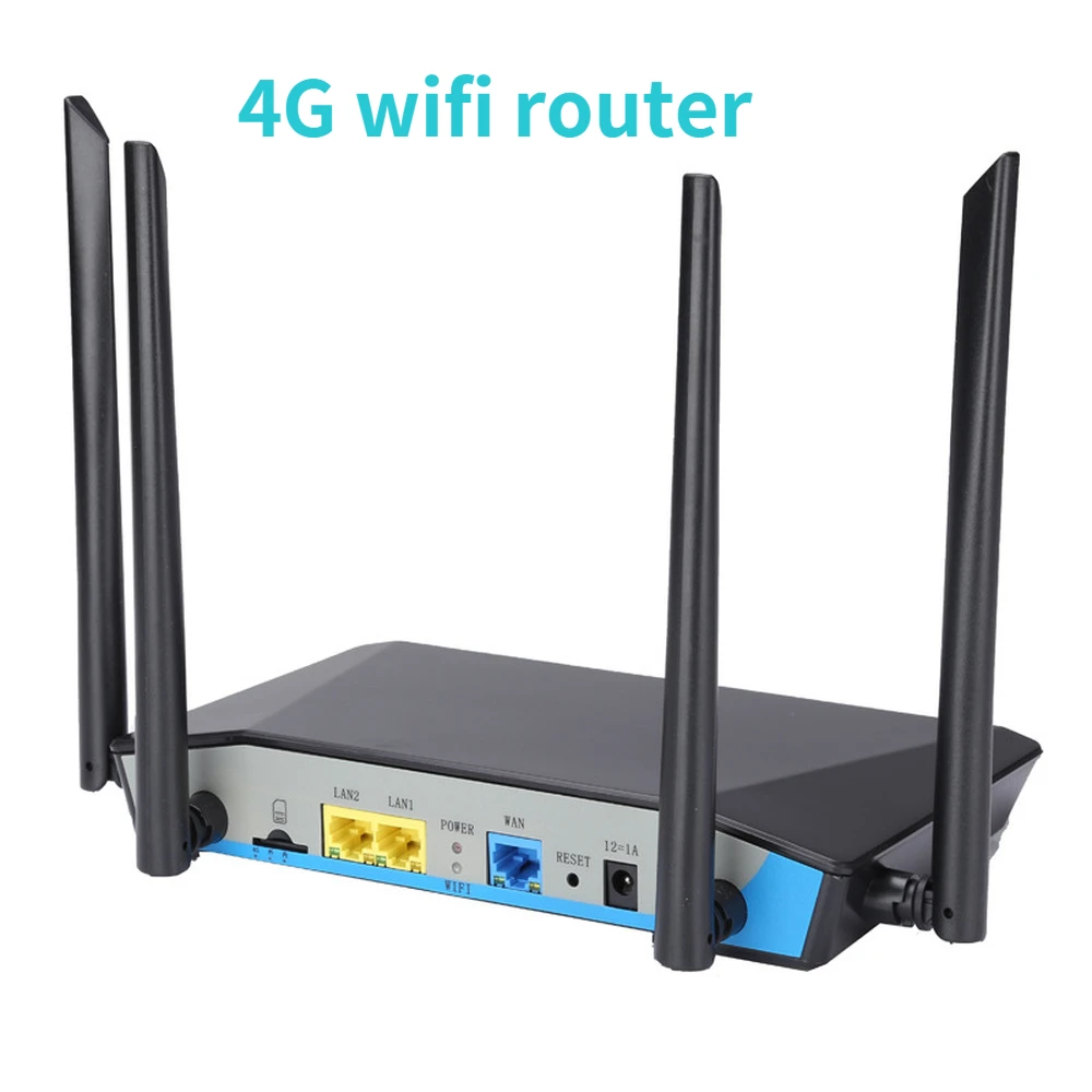 Unlocked 300Mbps Wifi Routers 4G lte cpe Mobile Router with LAN Port ...