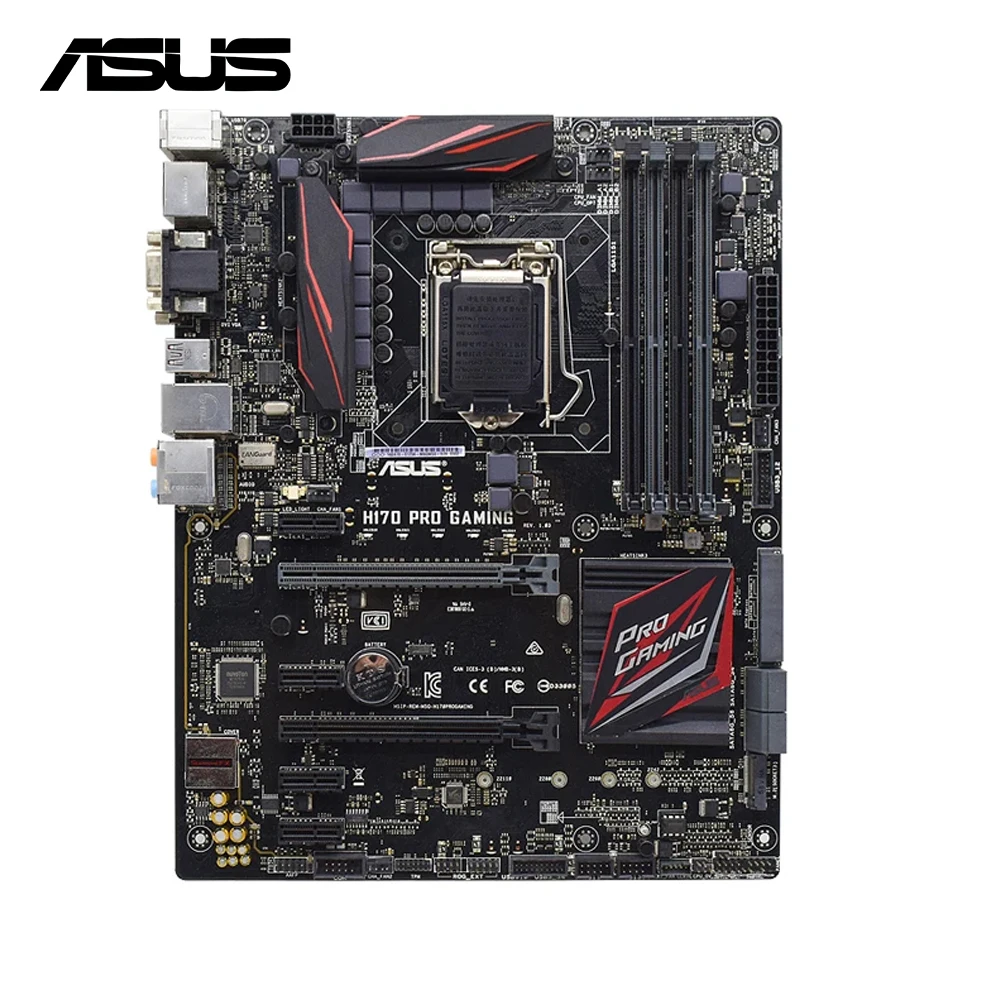 ASUS-placa-base-H170-PRO-GAMING-H170-Chipset-z-calo-LGA-1151-para-n ...