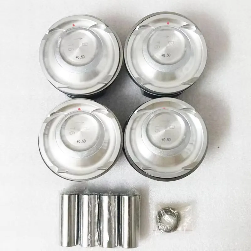 4 PCS 23040-2BAA0 23041-2BAA0 Engine Pistons for Hyundai Elantra ...
