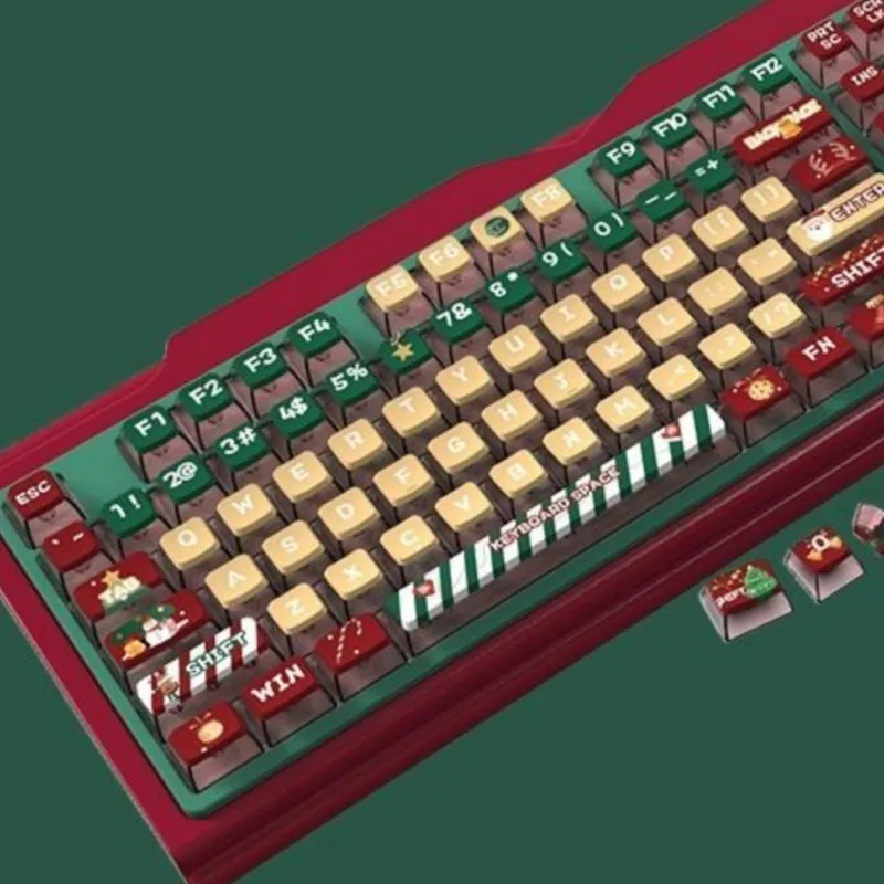 Merry-Christmas-Pudding-Key-Cap-Heat-Upgraded-Classic-Contrast ...