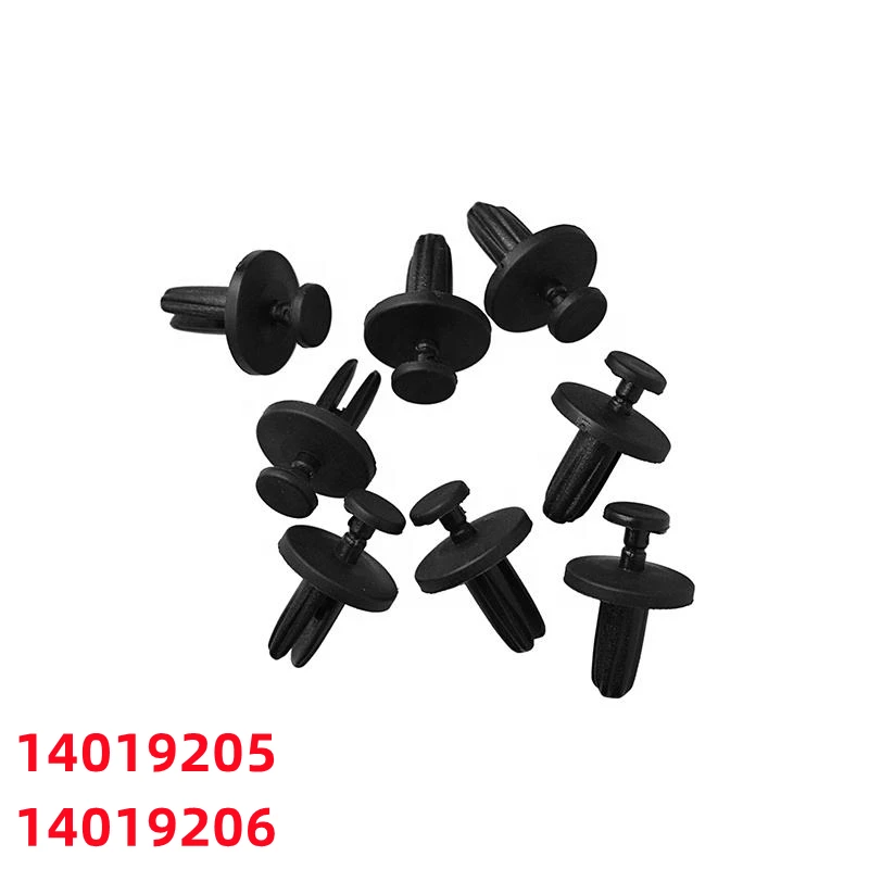 100Pcs Auto Plastic Panel Retainer Push Clips Fastener Snap Lock Clips ...