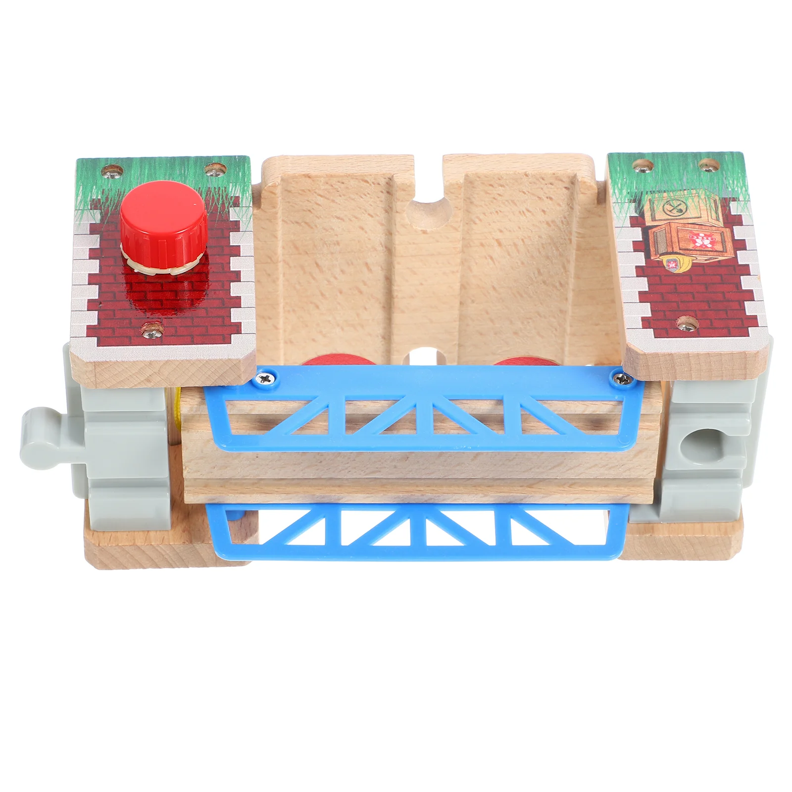 Train-Railway-Lift-Bridge-Toy-Track-Accessories-Wood-Wooden-Educational ...
