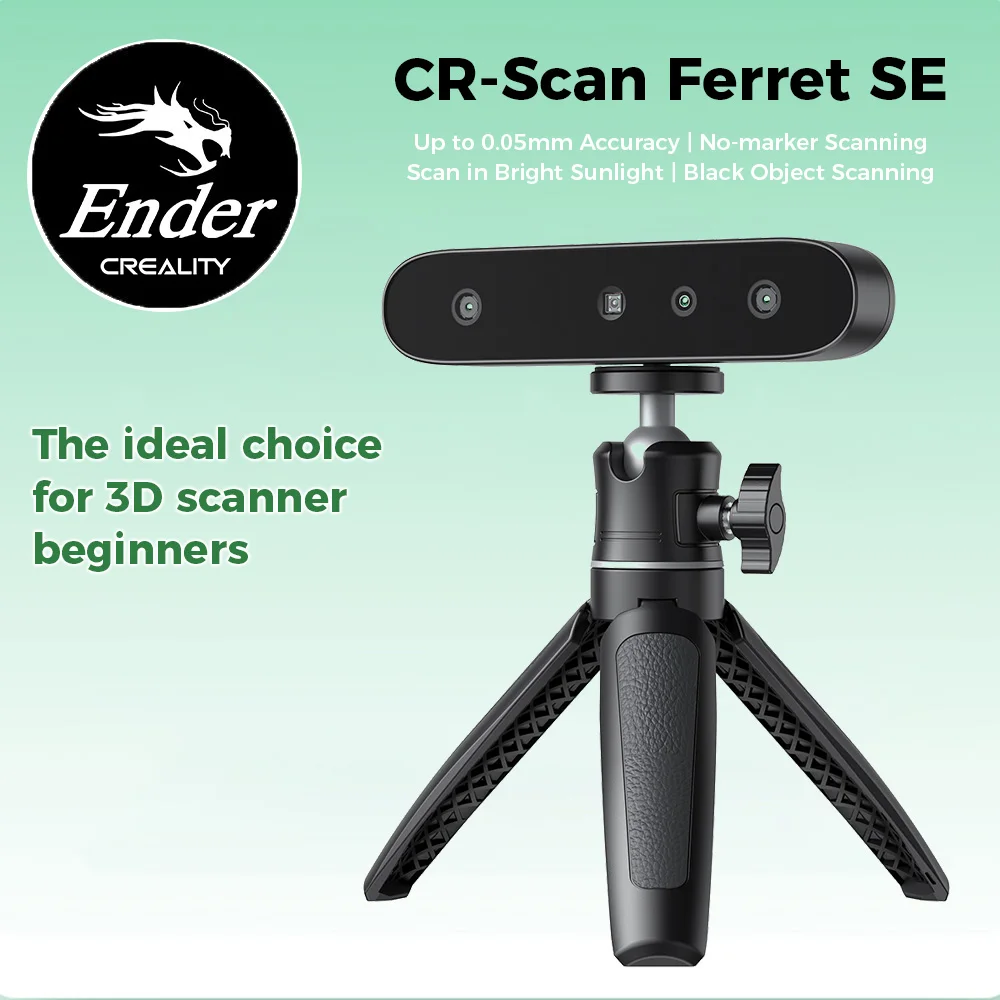 Creality CR-Scan Ferret SE 3D Scanner Portable Handheld Scanner 30FPS ...