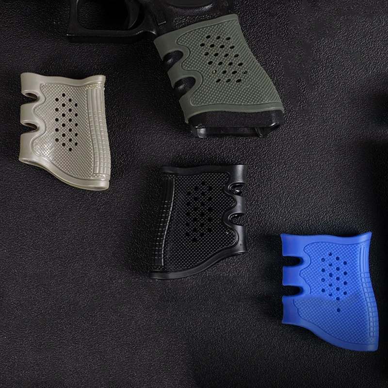 Tactical Grip Cover for Glock Pistol G17 G19 Rifle AK,M4 Rubber Anti ...