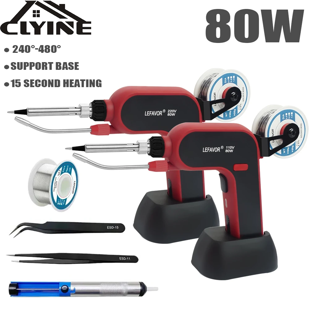 Tin-Electric-Soldering-Iron-Gun-Portable-Automatically-Send-Tin-Fast ...