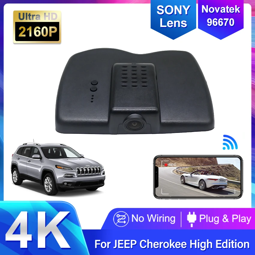 Plug and play Hidden Dash Cam WIFI Car Camera Car Dvr For Jeep Grand ...