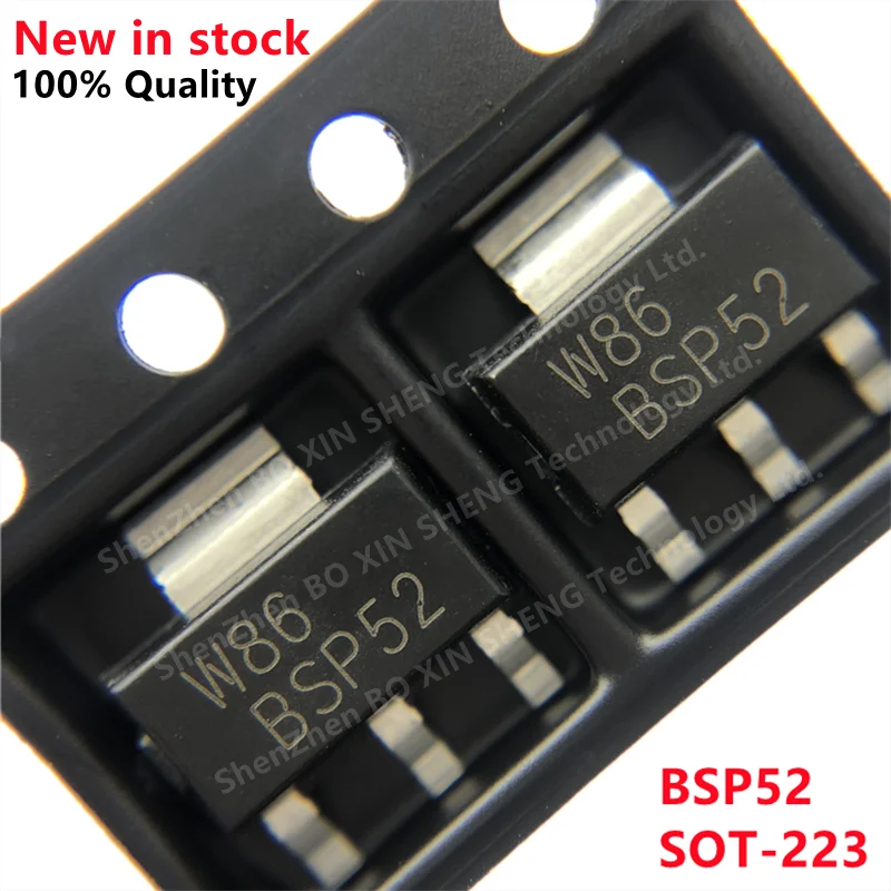 20PCS-BSP52-NPN-BSP62-PNP-SOT-223-SMD-Darlington-transistor.png