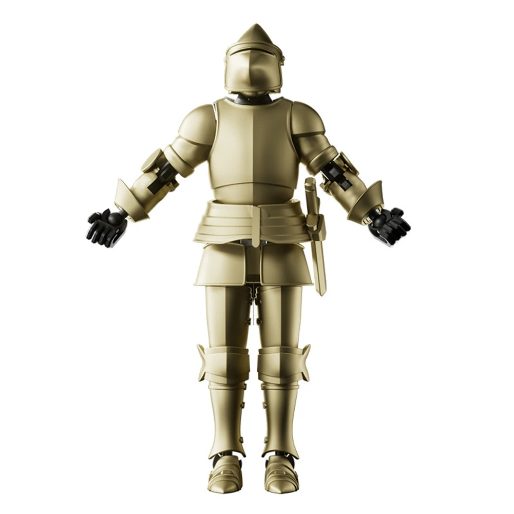 3D Printing Medieval Knight Toys with Weapons & Shields Magnetic Multi ...