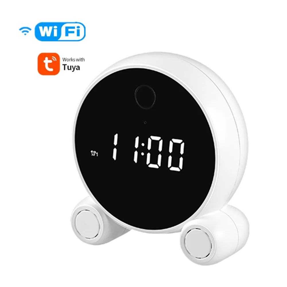 VESAFE-K1-Hidden-Tuya-Clock-Alarm-Cameras-3MP-WIFI-APP-Remote-USB-Home ...