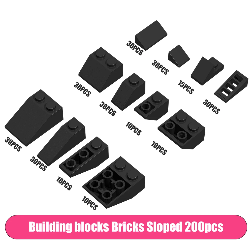 265pcs-building-block-toy-Bricks-Sloped-3040MOC4286DIY3039-3298-54200 ...