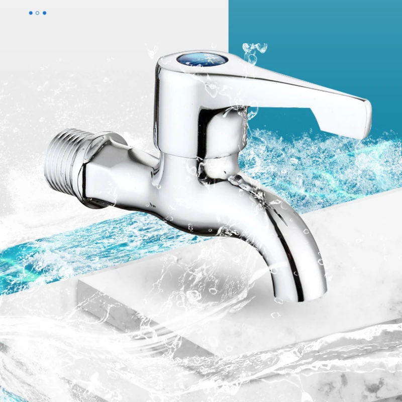 Washing-Machine-Mop-Pool-Quick-Opening-Faucet-Wall-Mounted-Zinc-Alloy ...