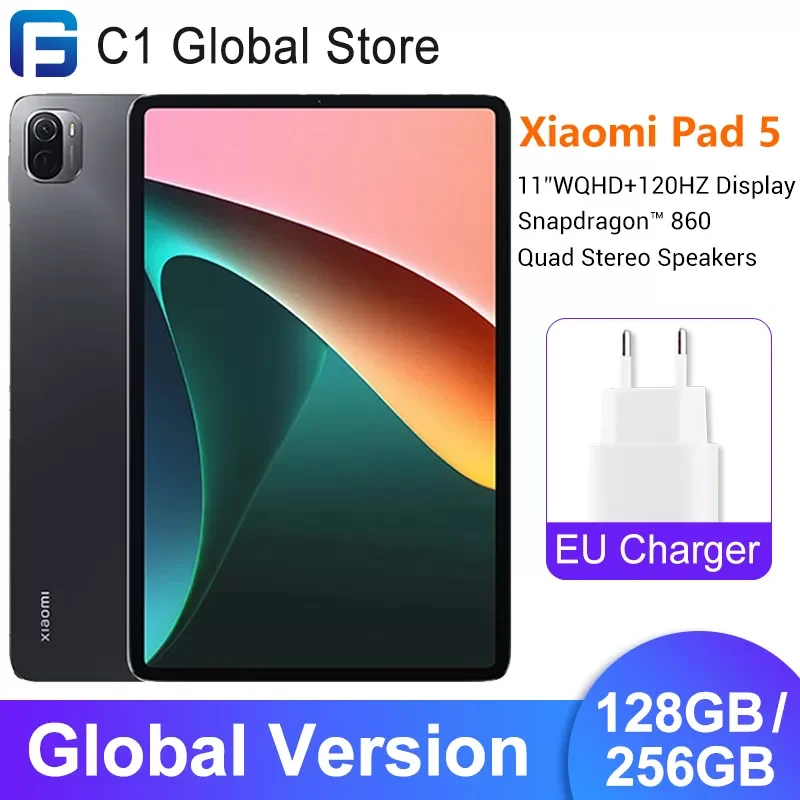 Xiaomi-Vers-o-Original-Global-Pad-5-Tablets-Snapdragon-860-MI-128GB ...