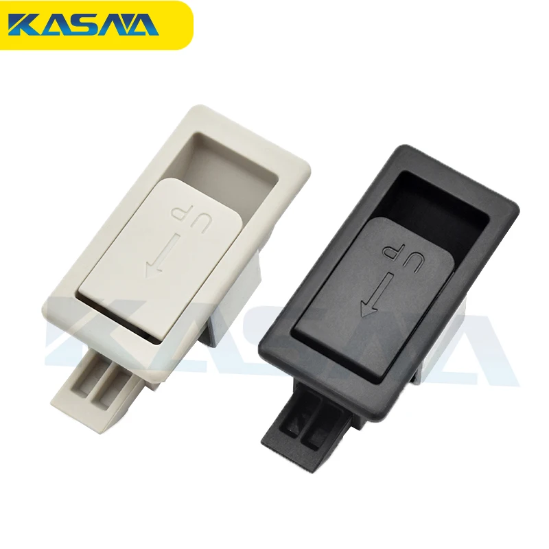 Plastic-Clasp-Pick-Lock-Latch-Lock-Pull-Open-Small-Panel-Lock-Embedded ...