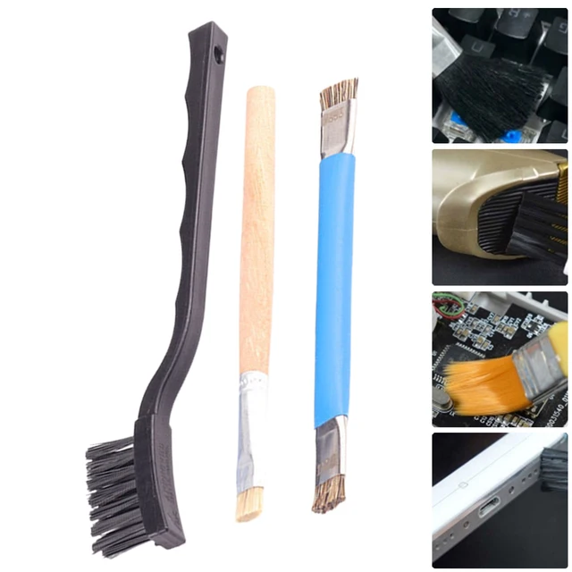 3pcs Set Double Head Anti-static Brush PCB Mainboard Rework ESD ...