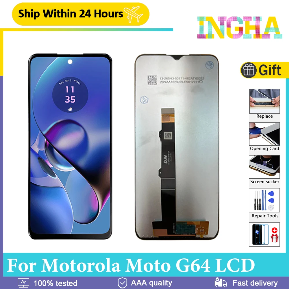 Original-6-5-LCD-For-Motorola-Moto-G64-LCD-Display-Touch-Screen-Digitizer-Assembly-Replacement ...