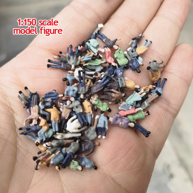 20pcs-1-150-N-scale-Model-figure-simulation-puppet-toy-seated-stand ...