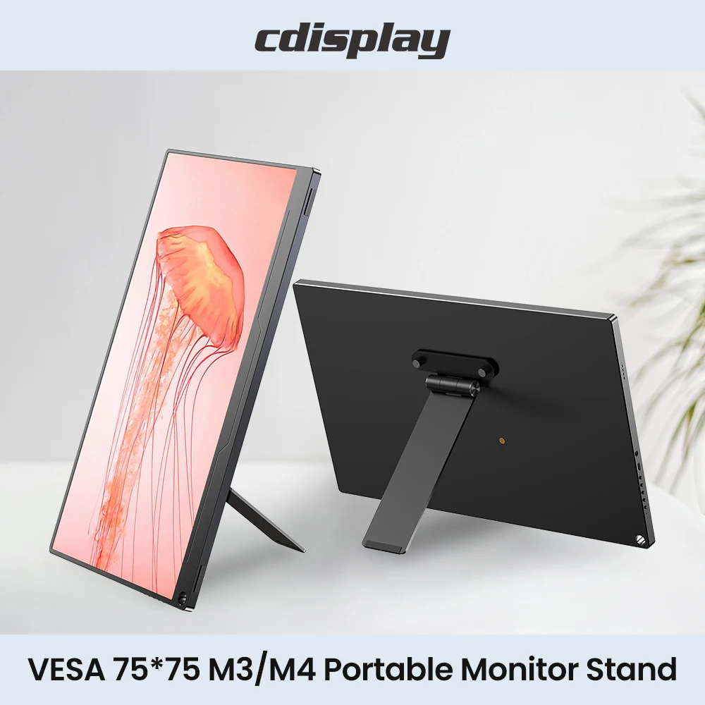 Cdisplay-Mini-Monitor-Stand-VESA-75-75mm-Desk-Portable-Monitor-Stable ...
