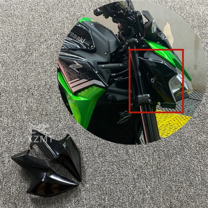 Motorcycle-Headlight-side-panel-Front-Side-Fairing-For-KAWASAKI-Z900 ...