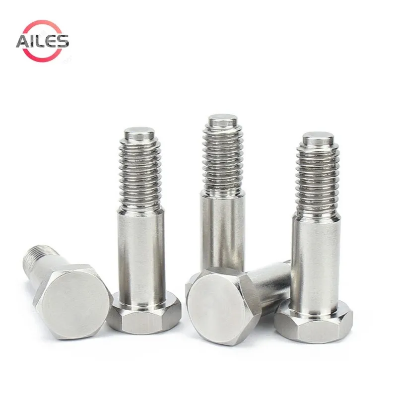 304-Stainless-Steel-Hinged-Bolts-GB27-Outer-Hexagon-Plug-Shoulder ...