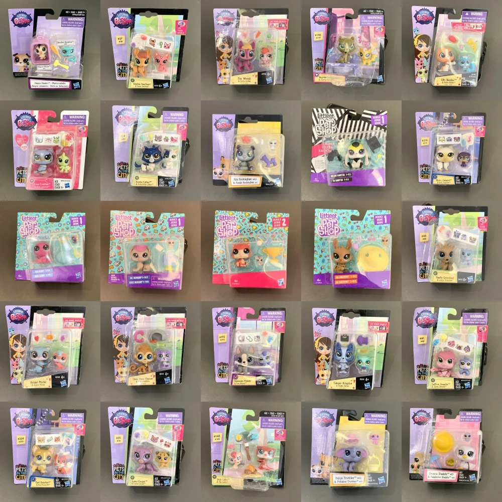 Littlest mini pet shop gato filhote de cachorro polvo macaco raposa ...