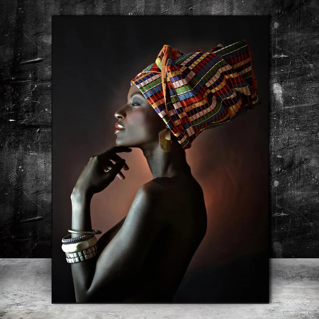 Beautiful African Women Paintings