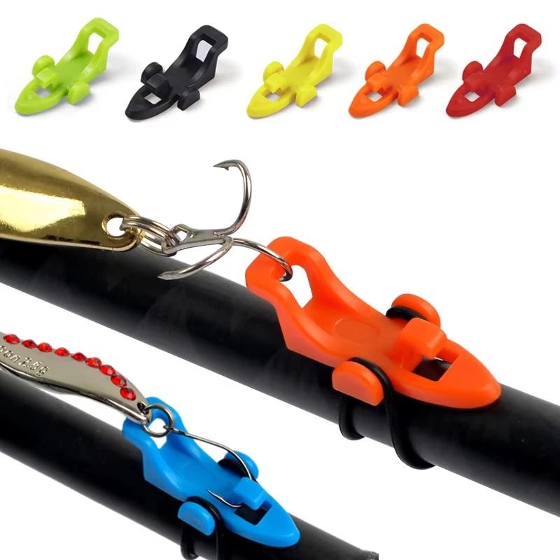 Plastic Lure Fishing Rod Hooks Secure Keeper Fishing Carp Tools ...