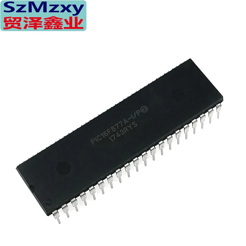 5PCS PIC16F877A I/P PIC16F877A PIC16F877 16F877 368B RAM 14kB Flash 8 ...