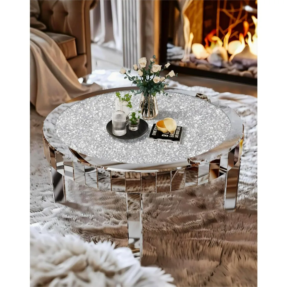 Large Crushed Diamond Table – Stylish Home Supply