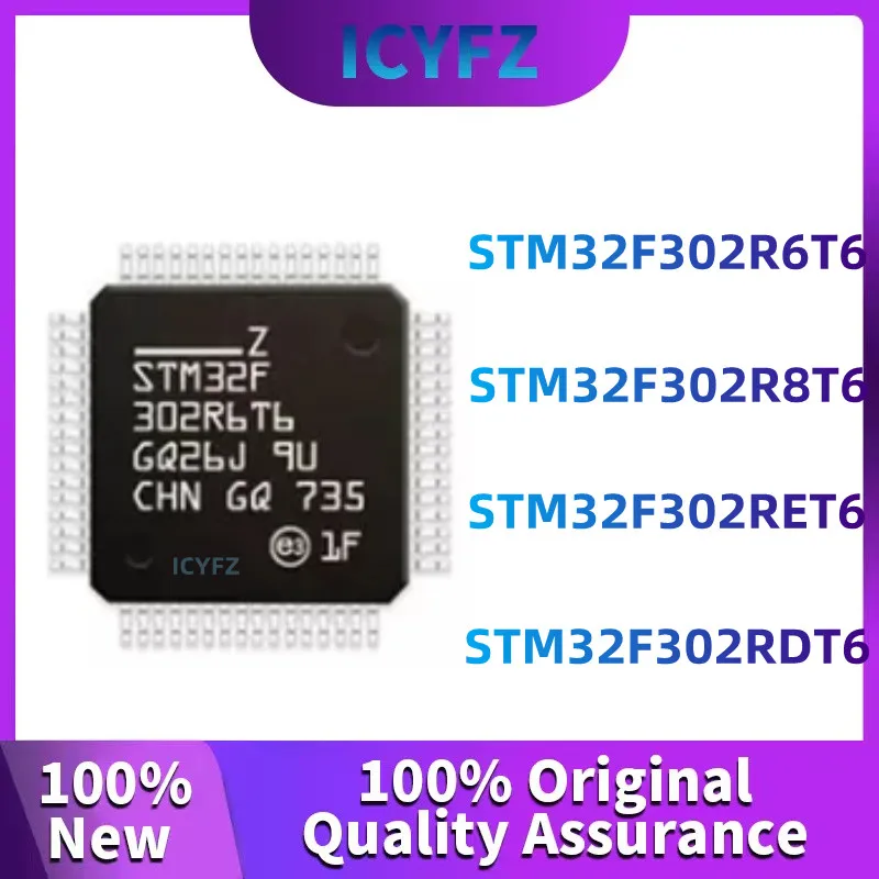 STM32F302R6T6-STM32F302RDT6-STM32F302RET6-STM3encapsulates-LQFP64-32 ...