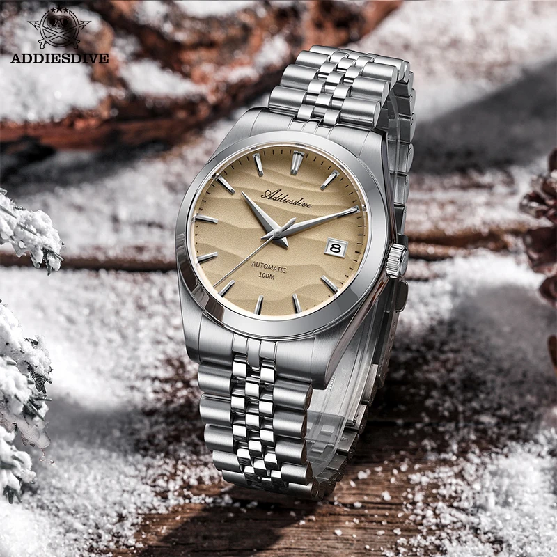 ADDIESDIVE-Men-s-Watch-Sand-Dial-39mm-Automatic-Mechanical-Watches-100m ...