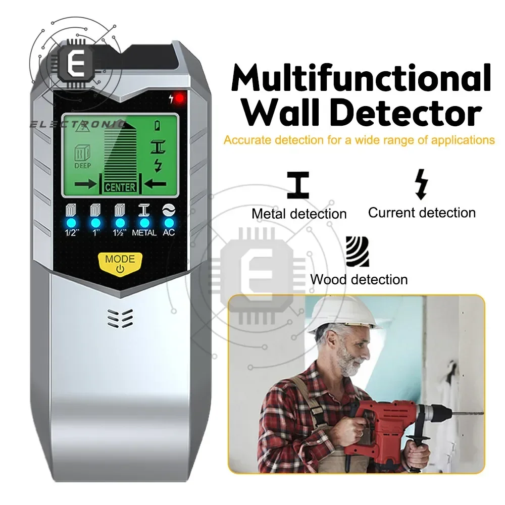 SH402-Sensor-Wall-Scanner-Pipe-Finder-Pipe-Wire-Detector-Electronic ...